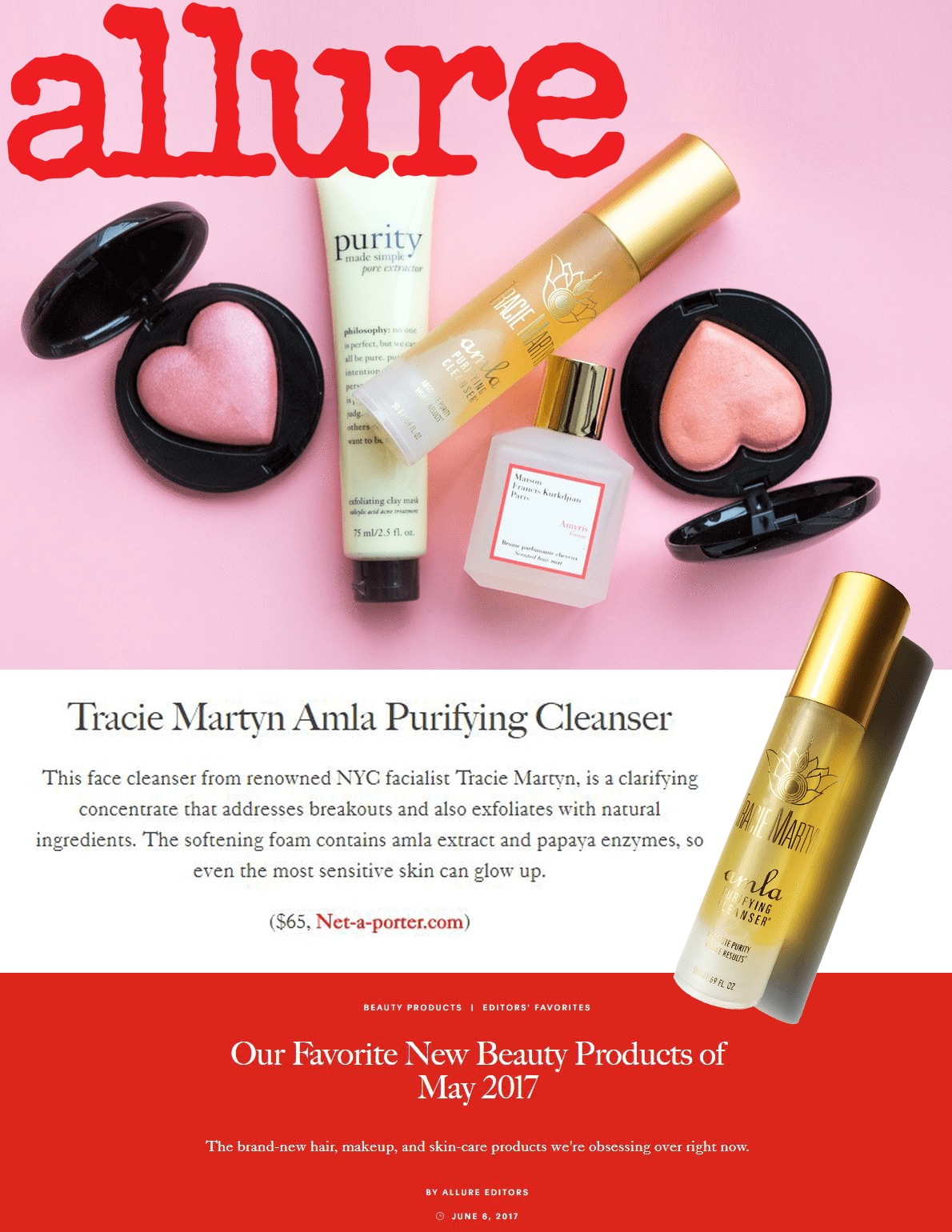 Allure's Favorite New Beauty Products of May 2017 – Tracie Martyn